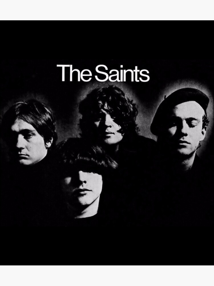 The Saints Australian Punk Rock Band 1970s Pullover Hoodie Poster By Mullenbrig Redbubble