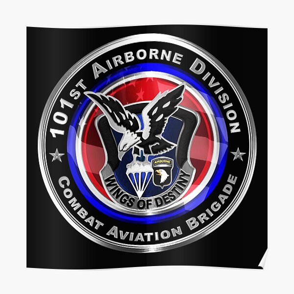 "101st Airborne Division " Poster by SoldierAlways | Redbubble