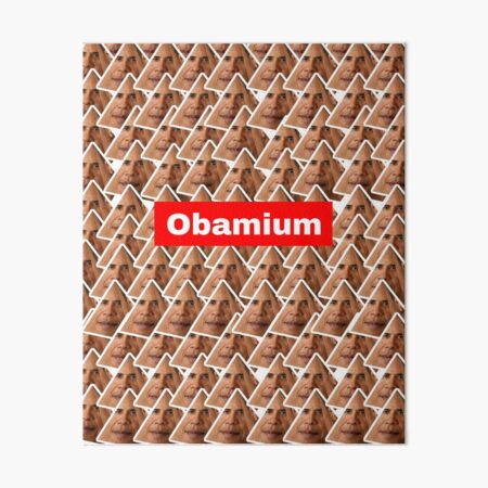 "Obamium Funny Meme " Art Board Print by medoggy | Redbubble