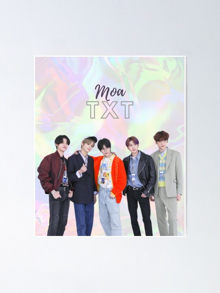 "TXT Group " Poster for Sale by NineDew | Redbubble