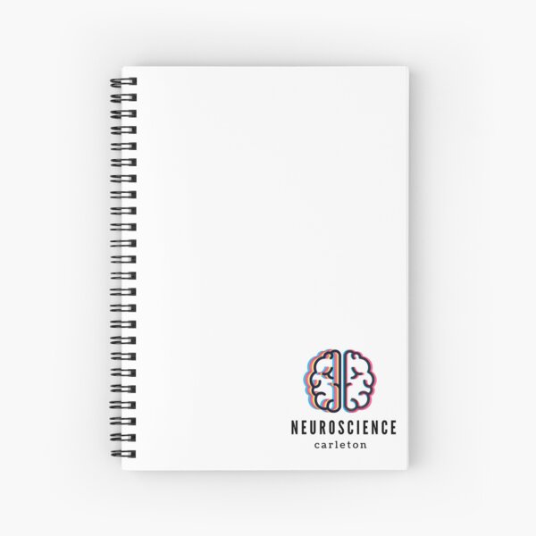 "RETRO Carleton Neuroscience" Spiral Notebook for Sale by ...