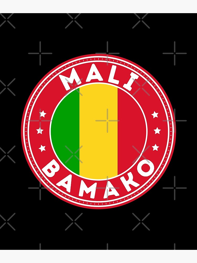 "Mali Flag Bamako" Poster for Sale by worldpopulation | Redbubble