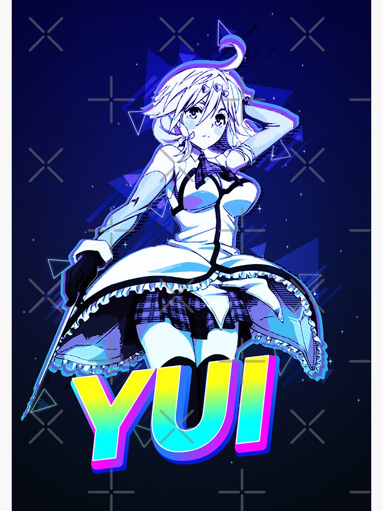 "Yui Kurata | Trinity Seven" Sticker by WaifuFury | Redbubble