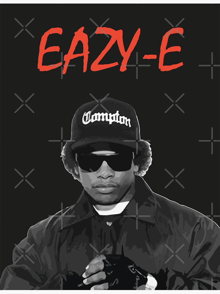 "Eazy-E " Sticker by zivad23 | Redbubble