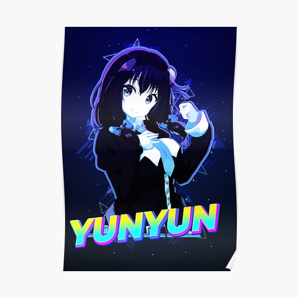 Yunyun Konosuba Poster For Sale By Waifufury Redbubble