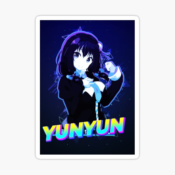 "YunYun | Konosuba" Sticker by WaifuFury | Redbubble