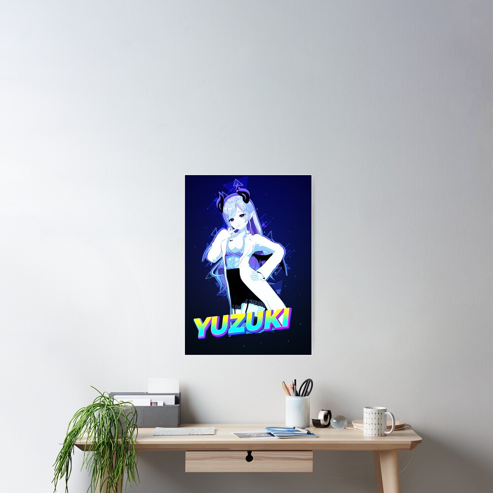 Póster «Yuzuki Chocó | Hololive Vtuber» de WaifuFury | Redbubble