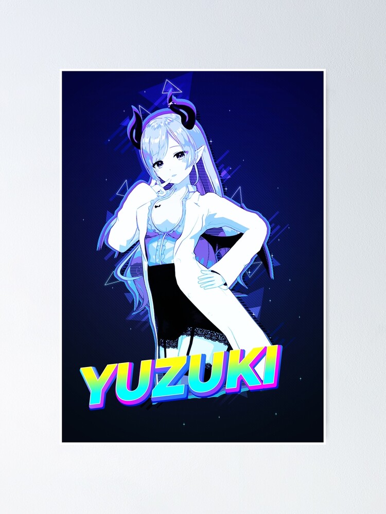 Póster «Yuzuki Chocó | Hololive Vtuber» de WaifuFury | Redbubble