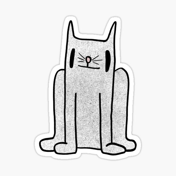 "smol cat" Sticker for Sale by TitouLapinou | Redbubble