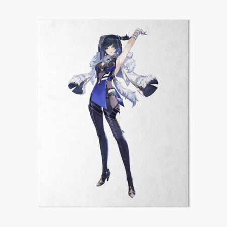 "Yelan Genshin Impact - Sticker " Art Board Print by Azzer-TM | Redbubble