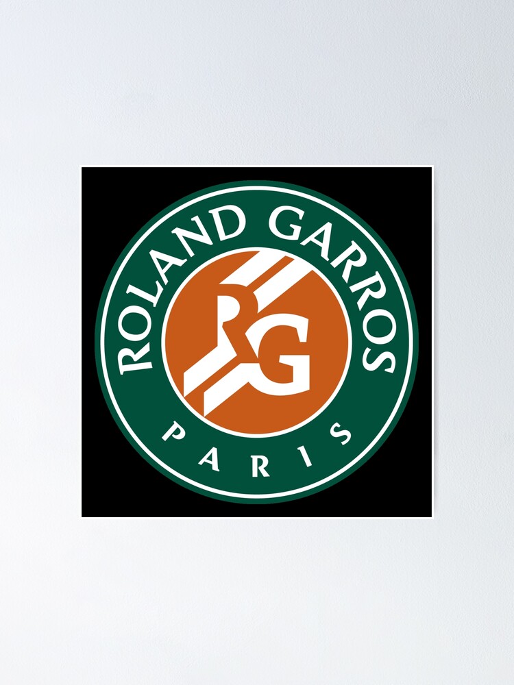 "Roland Garros Logo" Poster for Sale by burgama | Redbubble