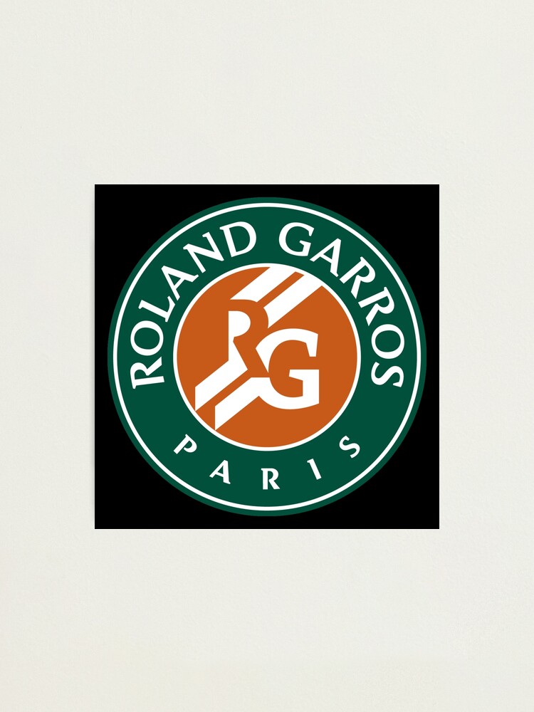 "Roland Garros Logo" Photographic Print for Sale by burgama | Redbubble