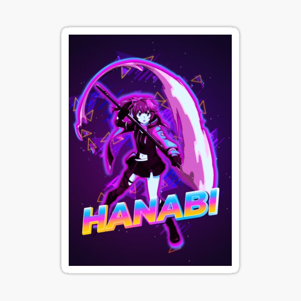 "Hanabi Ichijo | Scarlet Nexus" Sticker by Fish6SticksP | Redbubble