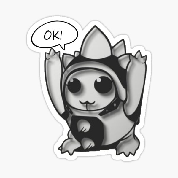 "Rammus say OK!" Sticker by rodherick | Redbubble