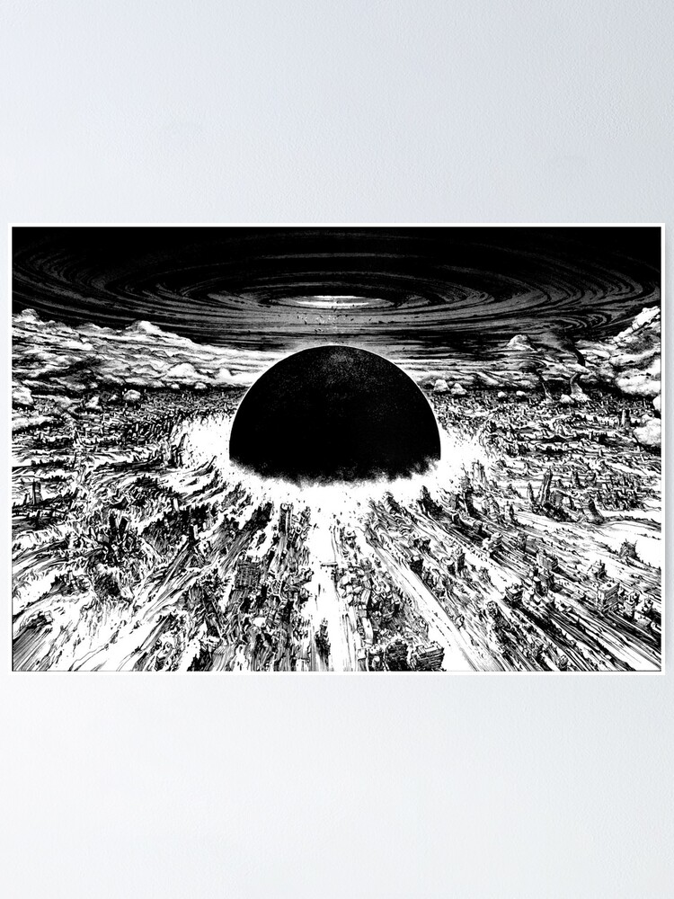 "Akira cyberpunk city explosion" Poster for Sale by KRISEN1 | Redbubble