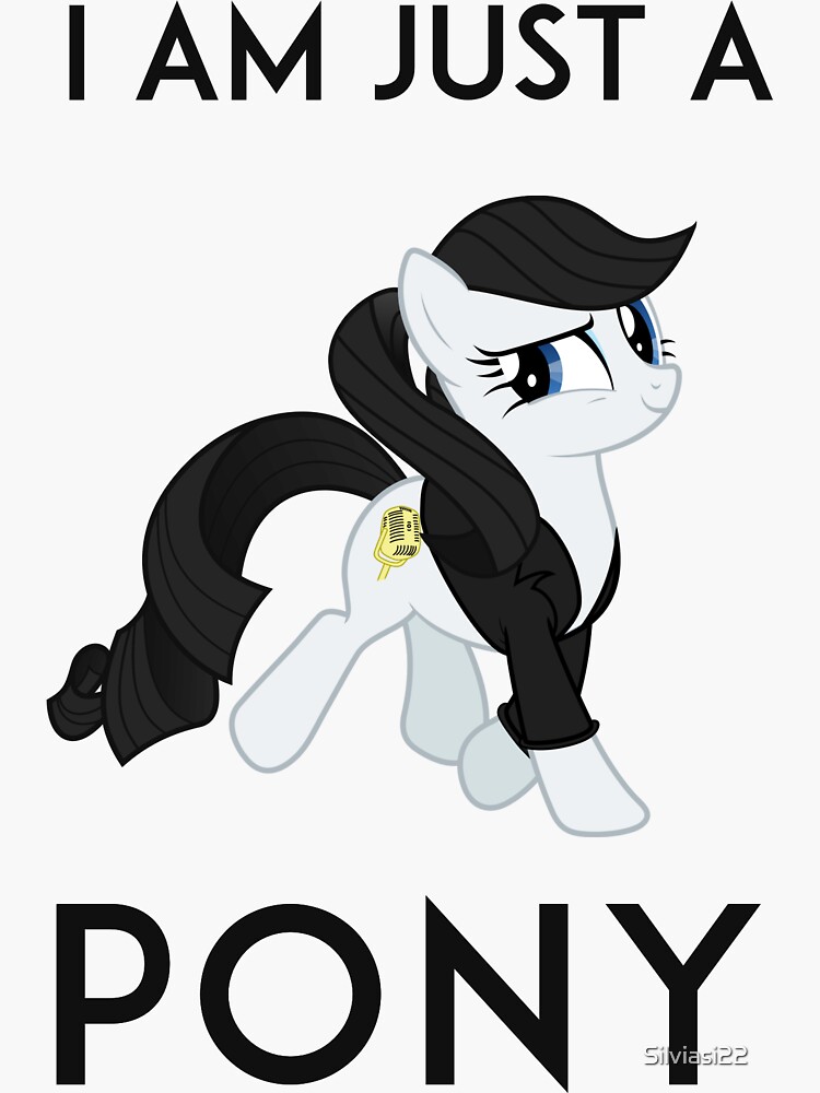 "Lena Hall in My little Pony" Sticker by Silviasi22 | Redbubble