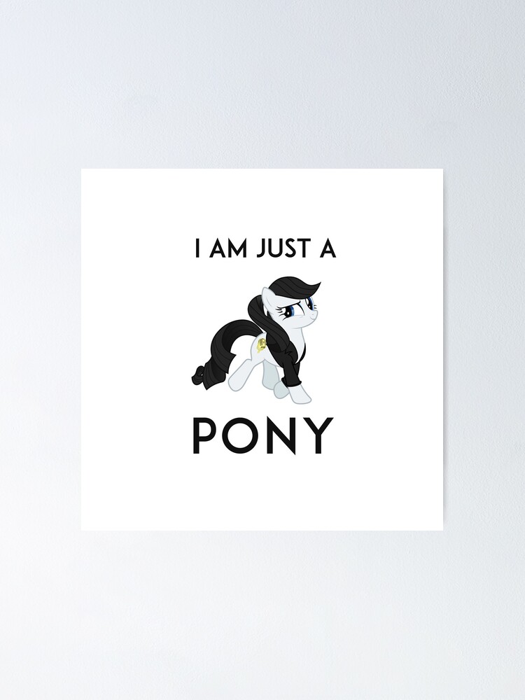 "Lena Hall in My little Pony" Poster for Sale by Silviasi22 | Redbubble