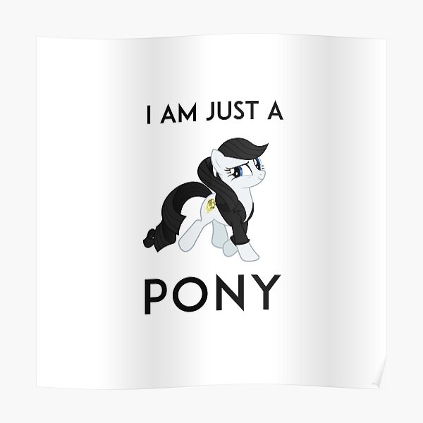 "Lena Hall in My little Pony" Poster for Sale by Silviasi22 | Redbubble