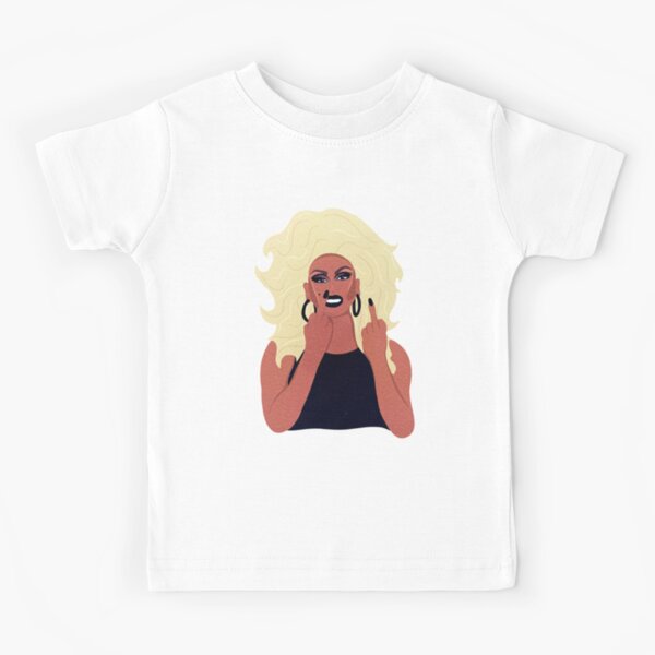 "RuPaul Middle Finger - RuPaul_s Drag Race " Kids T-Shirt by Swazzdraw ...