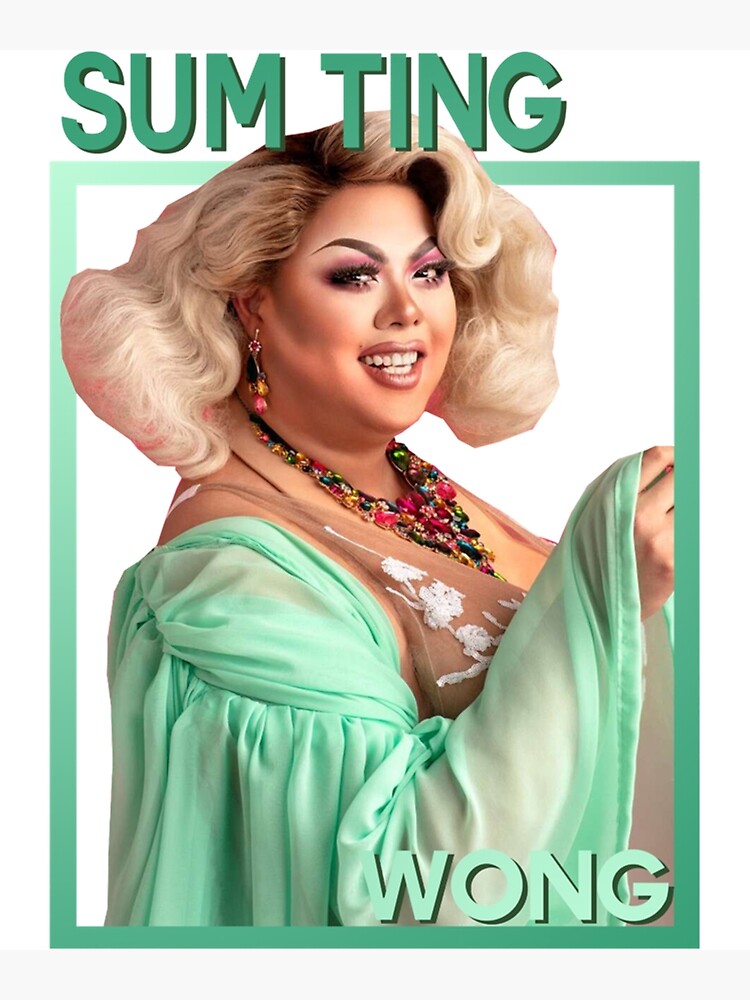"SUM TING WONG " Poster for Sale by Swazzdraw | Redbubble