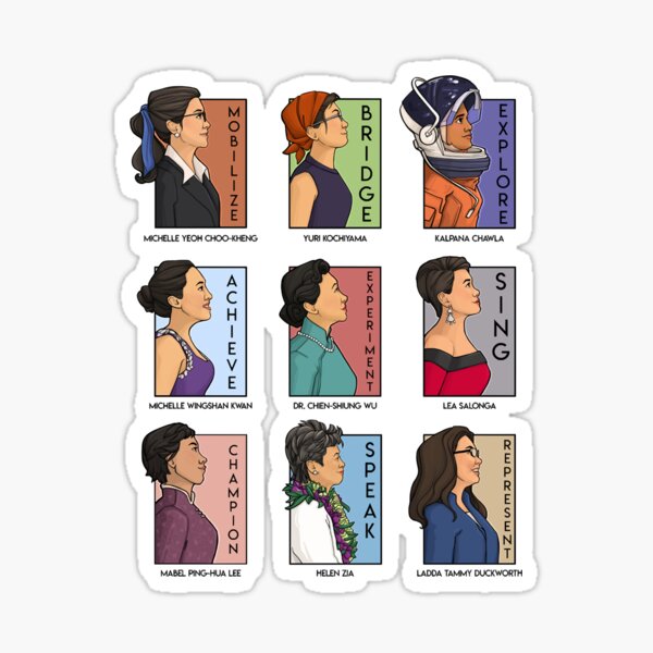 "Yuri Kochiyama On A Budget From The Great Depression" Sticker by ...