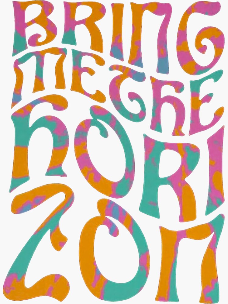 "Gradation color Bring Me The Horizon bess selling" Sticker by ...