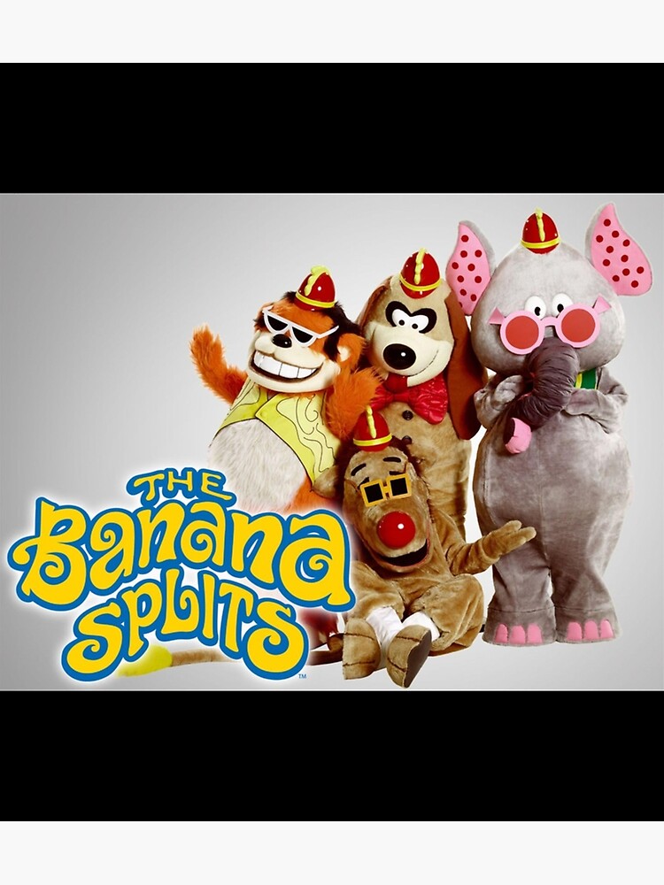 "The Banana Splits Sticker" Poster for Sale by ayanaleona | Redbubble