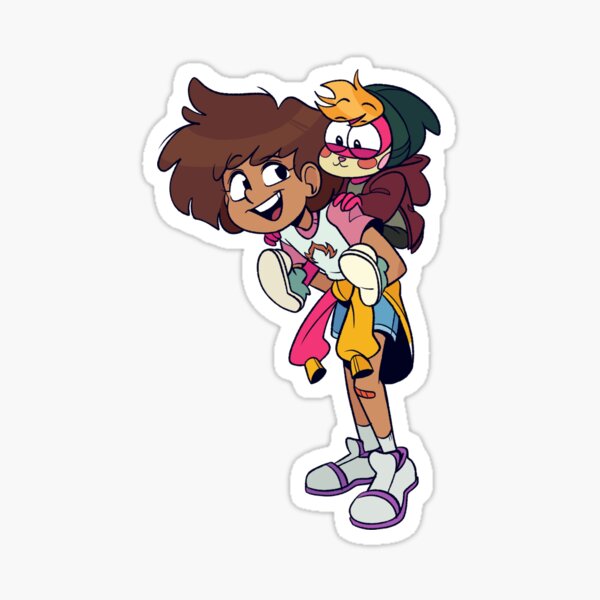 "Spranne piggy back ride" Sticker by LaBurke | Redbubble