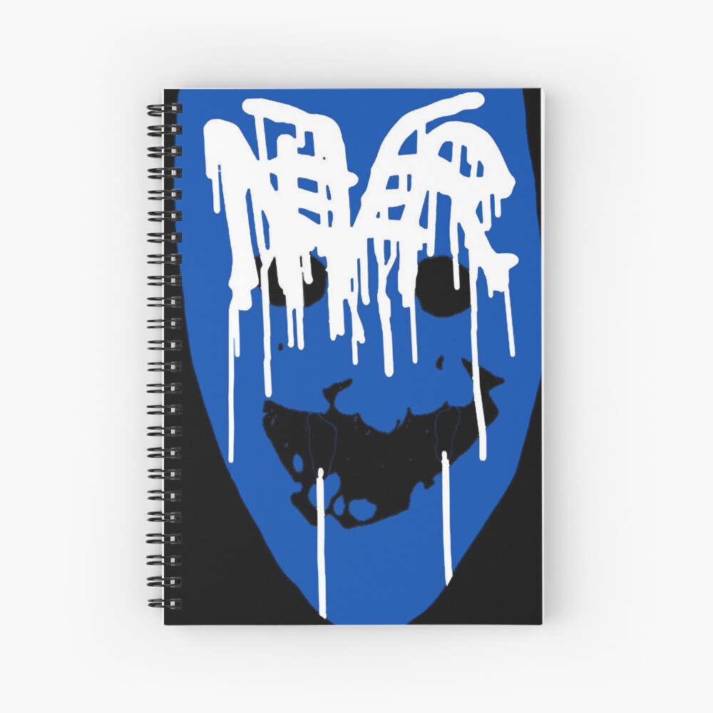 "Bladee Drain Gang NeVeR Shield Gang logo" Spiral Notebook by ...