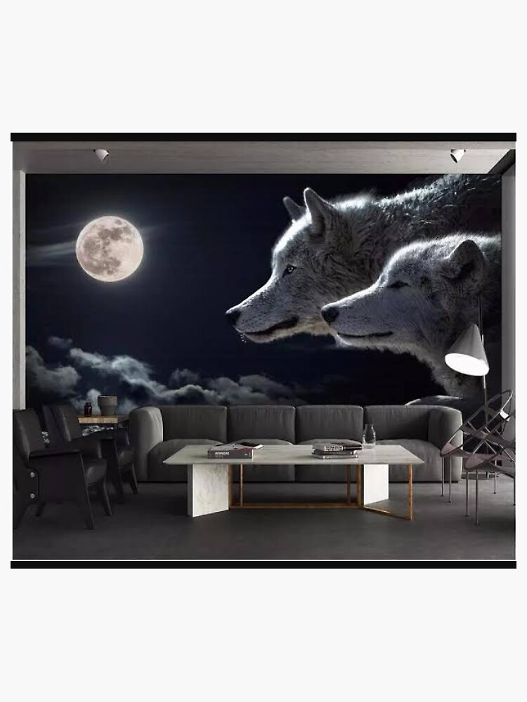 "Lobo " Sticker by joannesantan | Redbubble