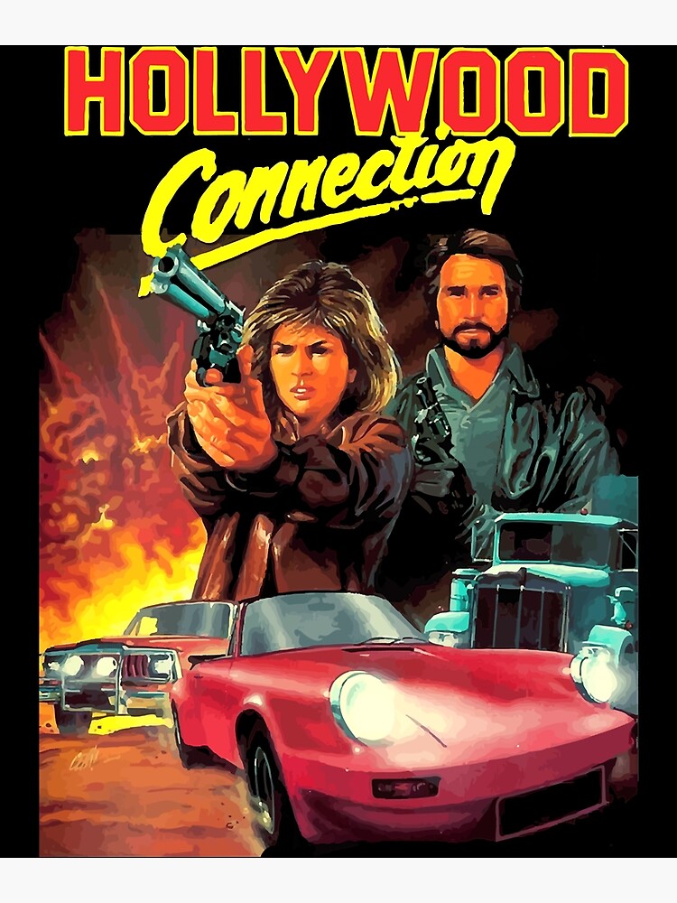 "Hollywood Connection" Poster for Sale by MarHutchison | Redbubble