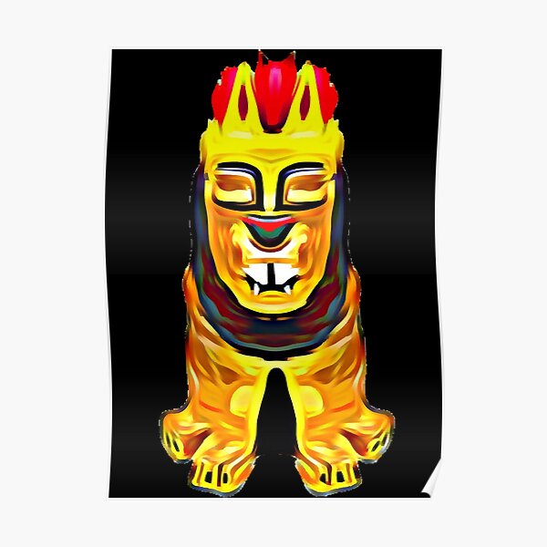 "(The Ceramic Chronicles) Hail to the (Lion) King " Poster for Sale by ...