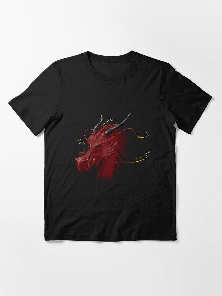 "Red dragon" T-shirt for Sale by sarnia | Redbubble | dragons t-shirts ...