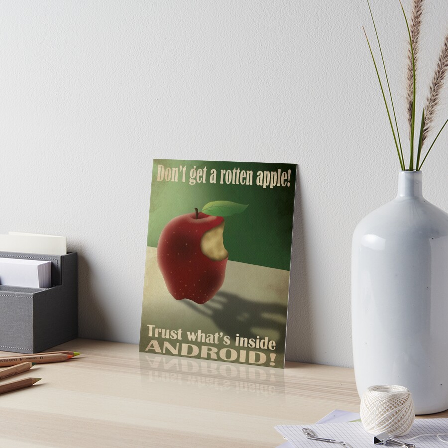 "Android Propaganda Poster" Art Board Print by amandaflower | Redbubble