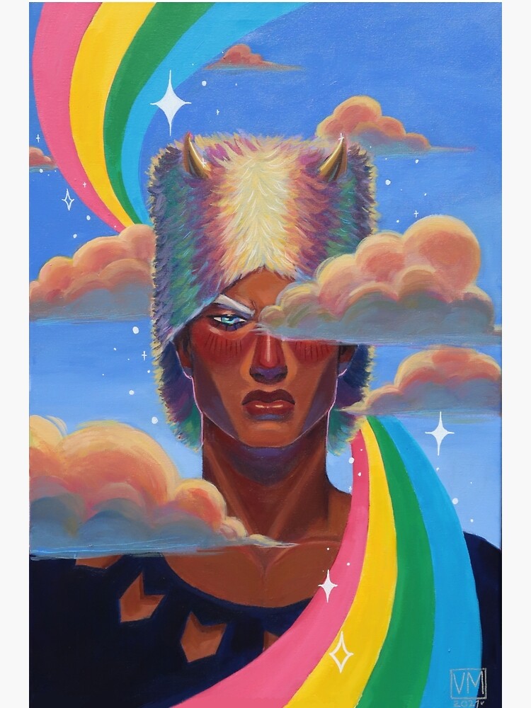 "weza reporto rainbow " Poster for Sale by itsvonross | Redbubble