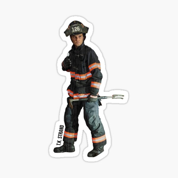 "TK STRAND- 9-1-1 LONE STAR - RONEN RUBINSTIEN" Sticker by emilybraz7 ...