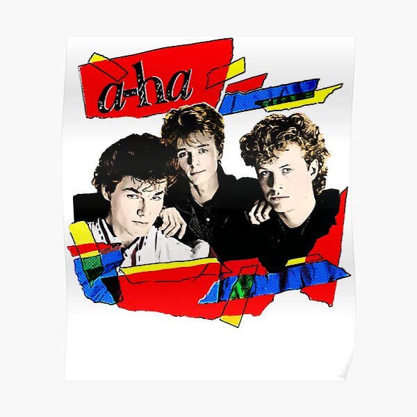 "Poster Styled 80s Aha Original Retro" Poster for Sale by Oliveira1510 ...
