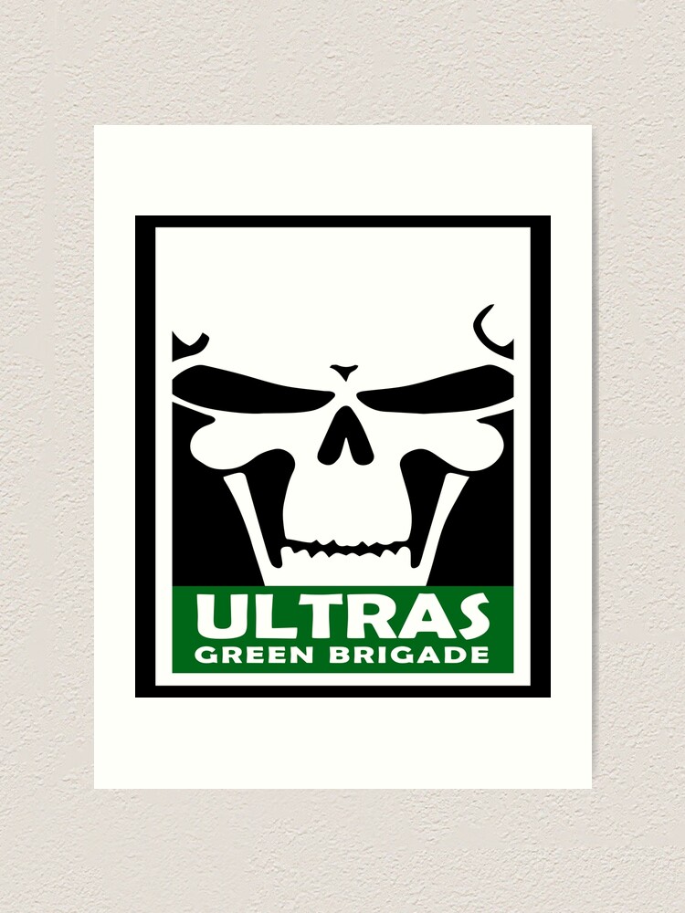 "Green brigade -ULTRAS- Celtic FC Ireland Fans" Art Print by ULTRASart ...