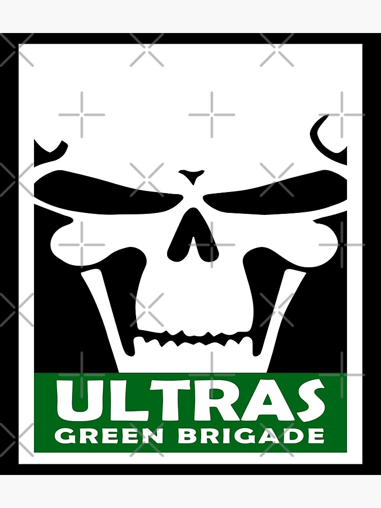"Green brigade -ULTRAS- Celtic FC Ireland Fans" Art Print by ULTRASart ...