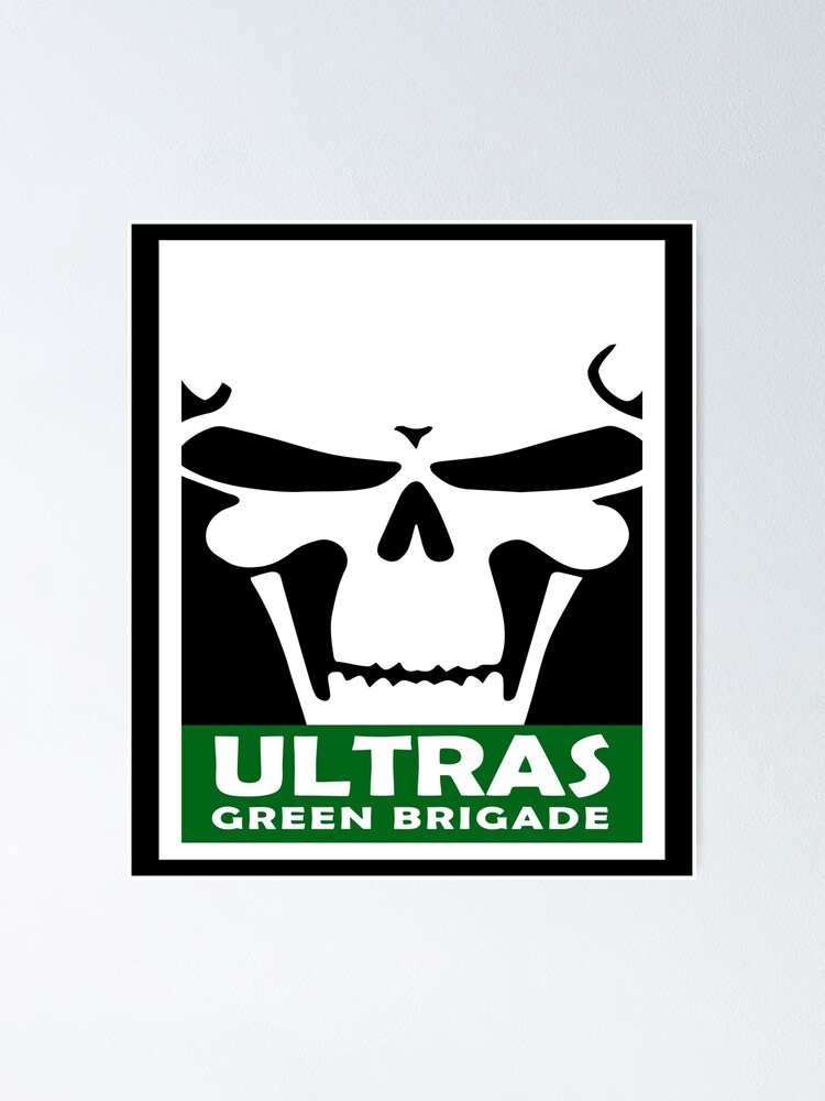 "Green brigade -ULTRAS- Celtic FC Ireland Fans" Poster by ULTRASart ...