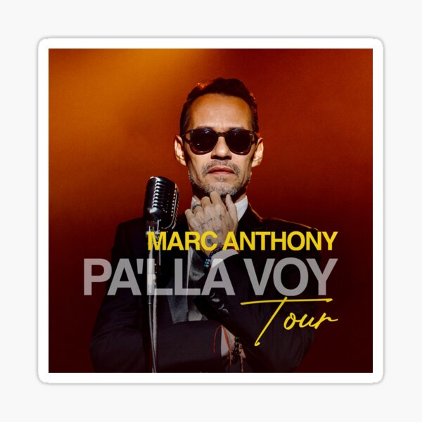 "Marc mala pa'lla voy Anthony " Sticker for Sale by jaredhhardy | Redbubble