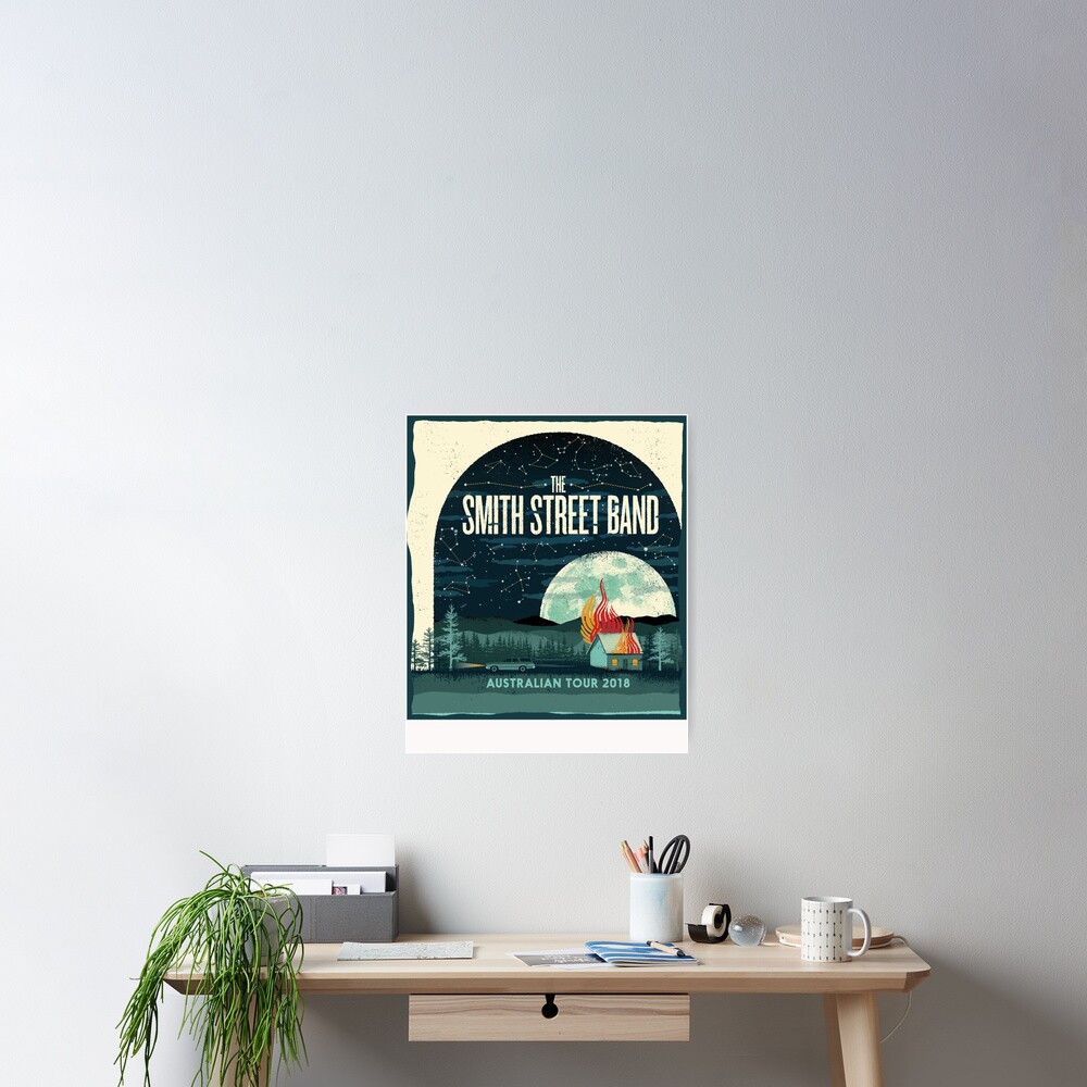 Póster «The Smith Street Band: increíble banda de punk rock australiano ...