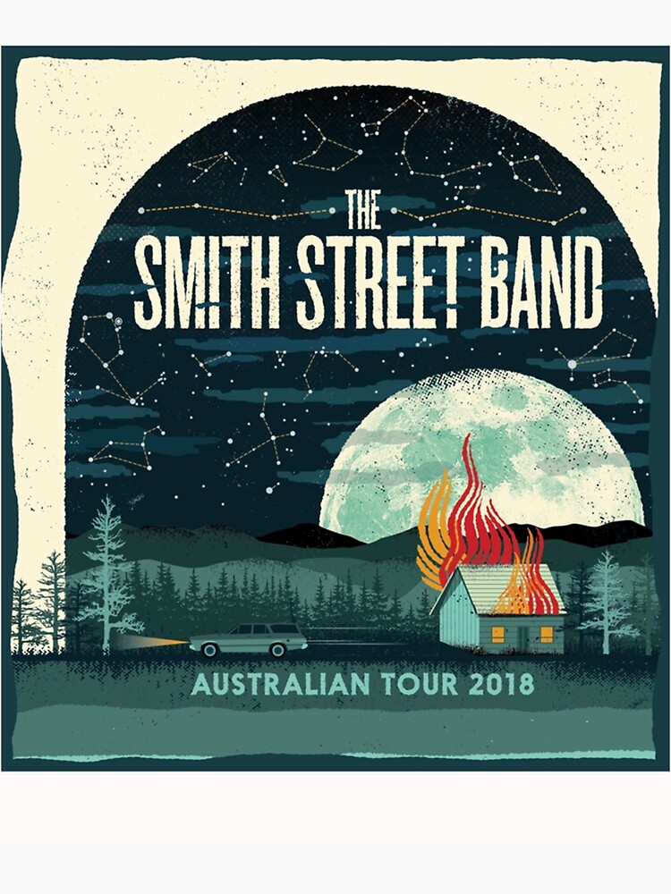 Póster «The Smith Street Band: increíble banda de punk rock australiano ...