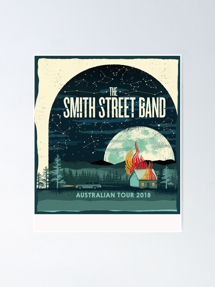 Póster «The Smith Street Band: increíble banda de punk rock australiano ...