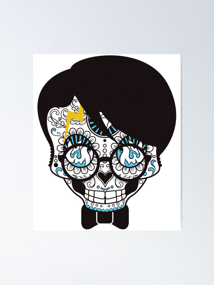 "Nerd Skull Premium " Poster for Sale by GoodAsHome | Redbubble