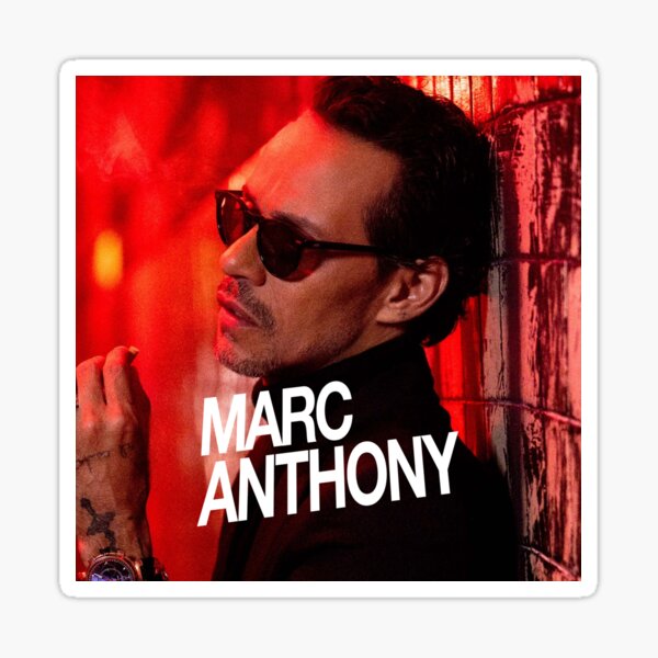 "hansome of Marc mala pa'lla voy Anthony " Sticker by jaredhhardy ...