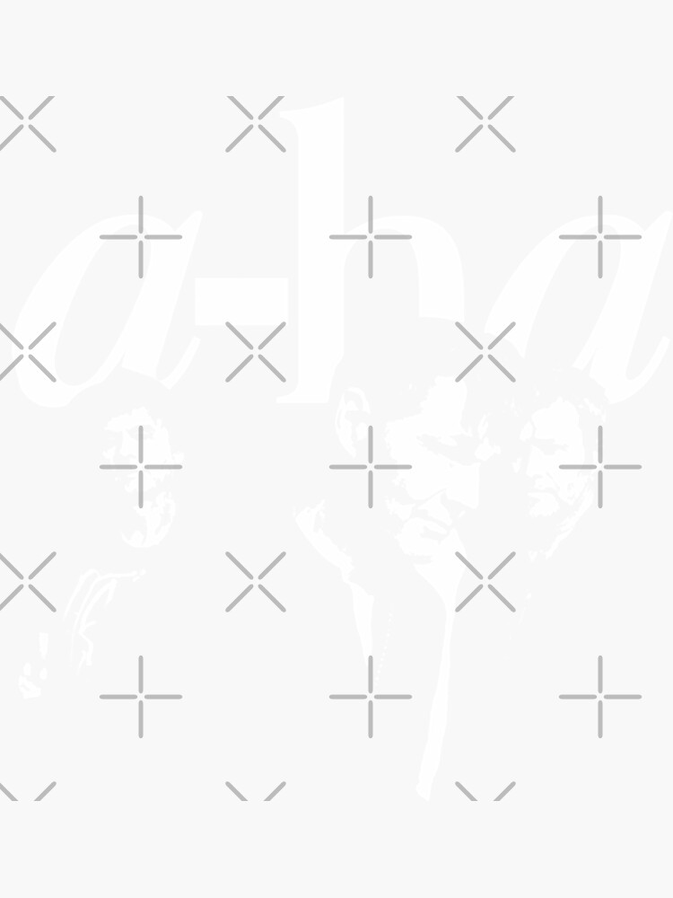 "Poster Aha Graphic Picture" Sticker by Oliveira1510 | Redbubble