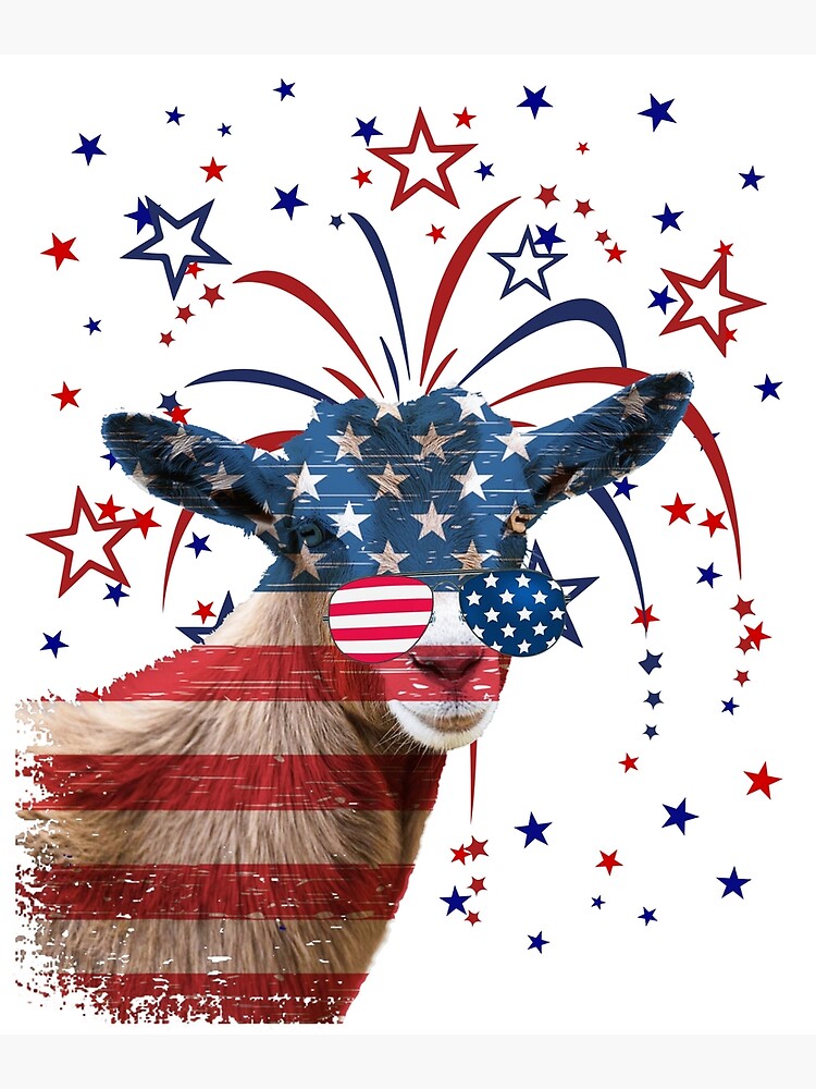 "Goat and Firework" Poster for Sale by Elimstations | Redbubble