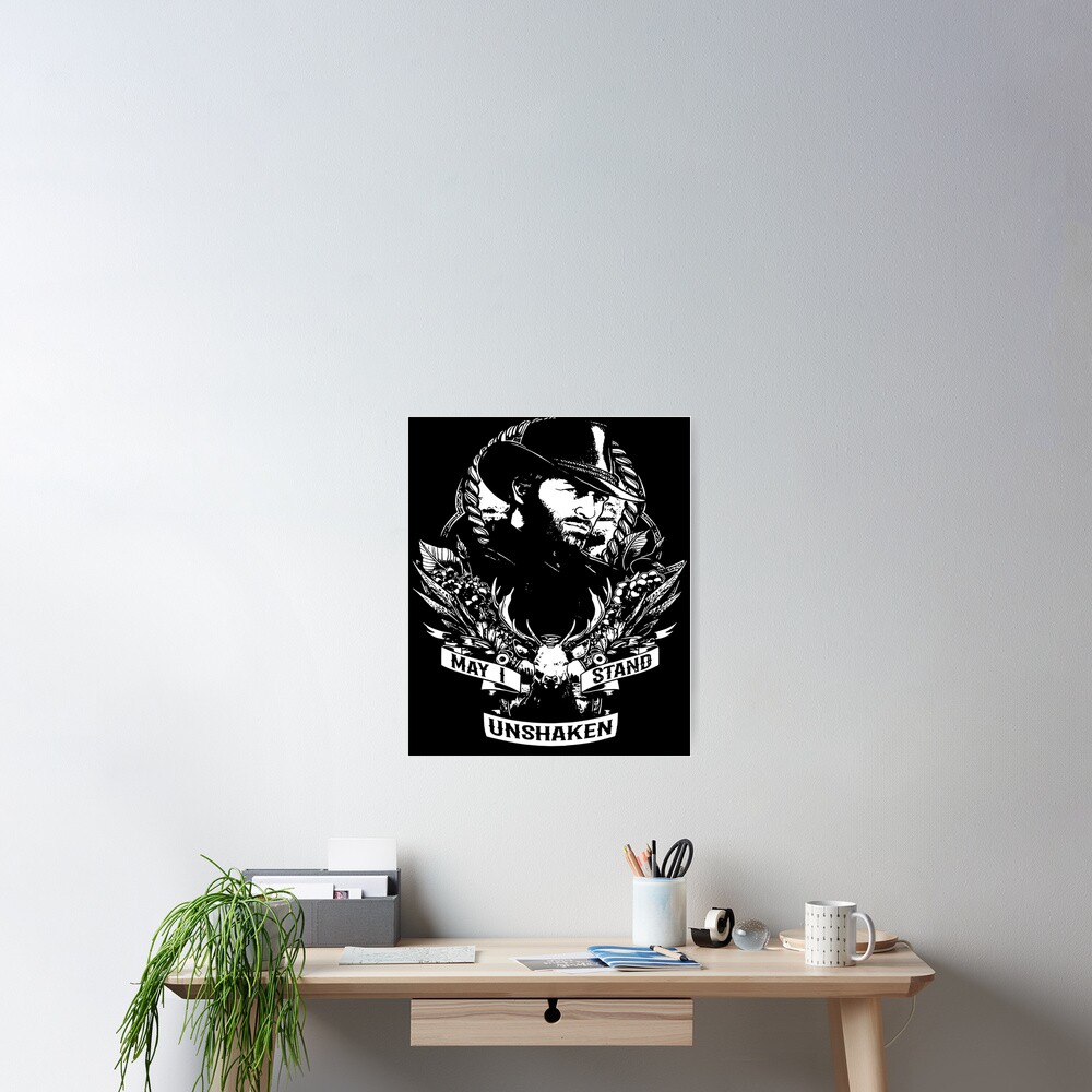 "Arthur May I Stand Unshaken Rdr2 Style Morgan Gaming Classic ." Poster ...