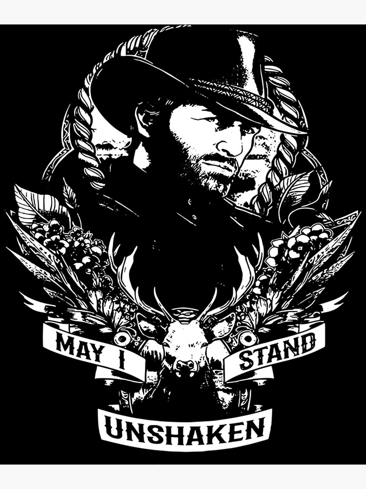 "Arthur May I Stand Unshaken Rdr2 Style Morgan Gaming Classic ." Poster ...